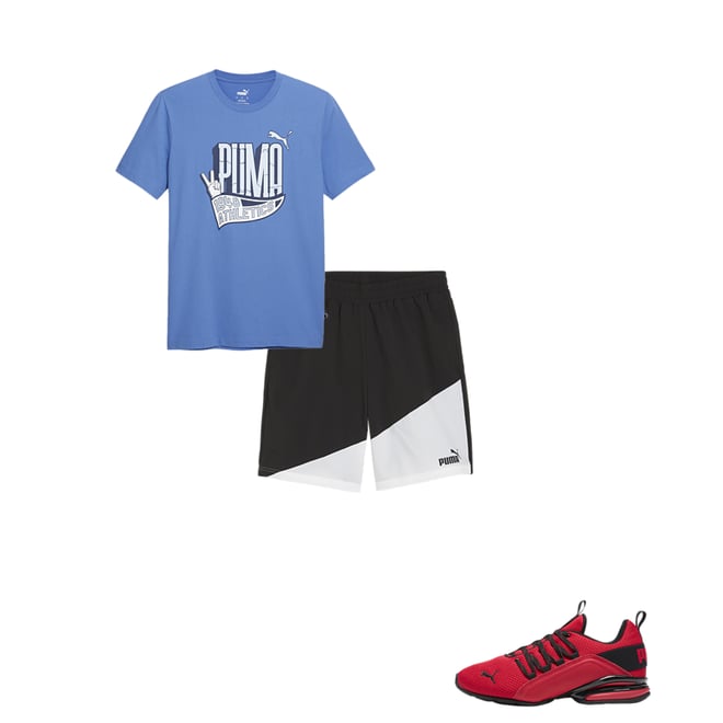 PUMA POWER Colorblock Men's Shorts | PUMA