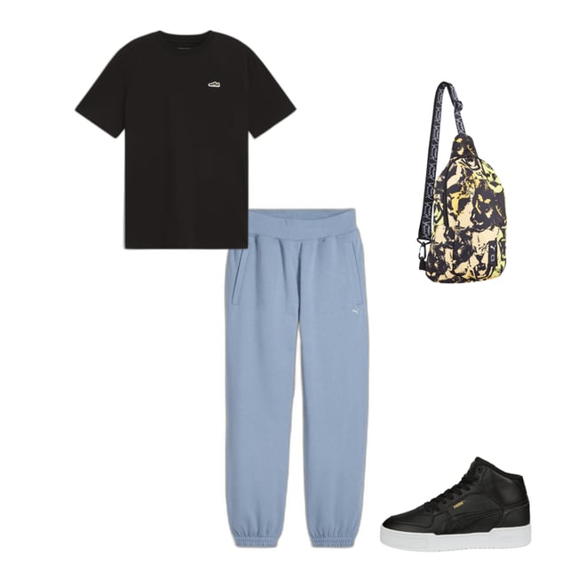 Suede Logo Men's Tee | PUMA