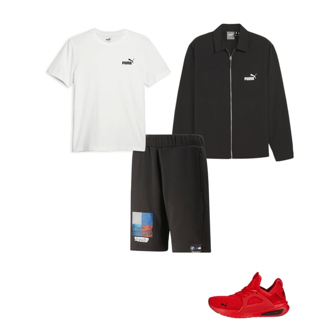BMW M Motorsport Men's Graphic Shorts | PUMA