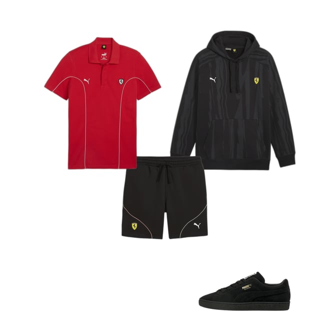 Scuderia Ferrari Men's Motorsport Race Shorts | PUMA