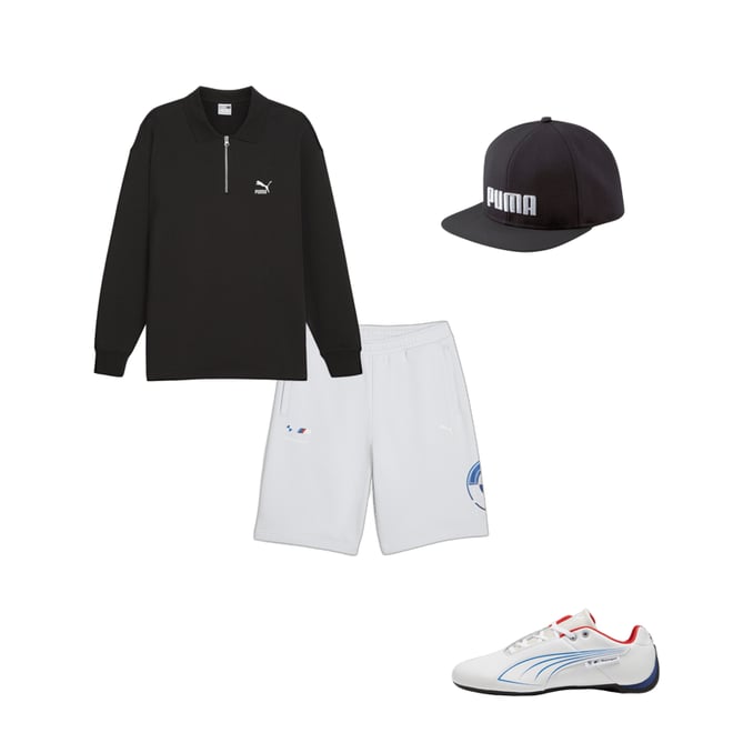 BMW M Motorsport Graphic Men's Motorsport Shorts | PUMA