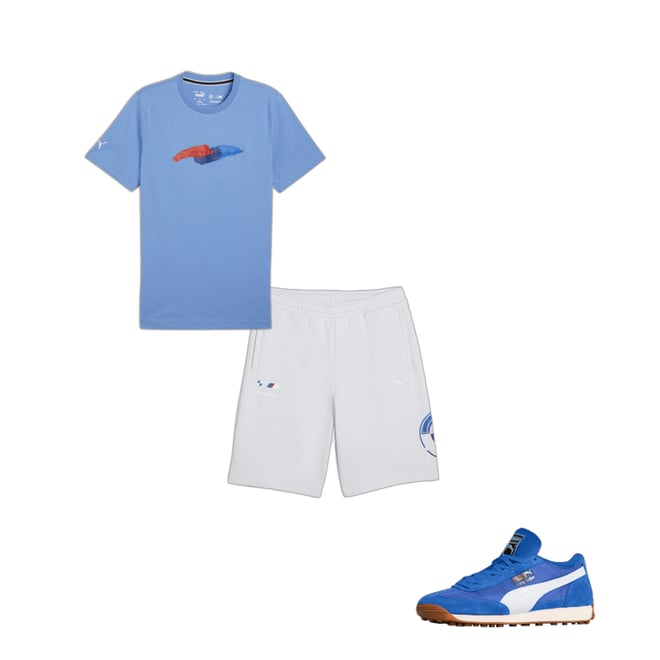 BMW M Motorsport Graphic Men's Motorsport Shorts | PUMA