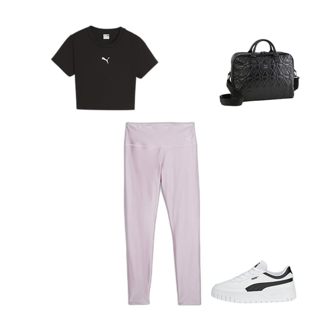 Summer Daze Women's 7/8 High-Waisted Training Tights | PUMA