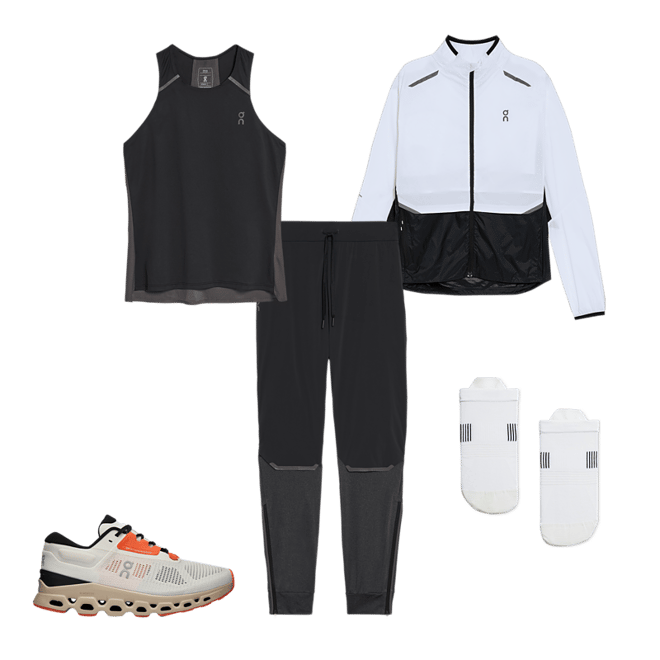 Women's Weather Jacket | White & Black | On United Kingdom