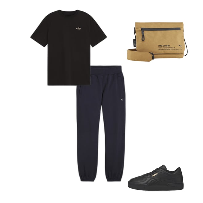 Suede Logo Men's Tee | PUMA