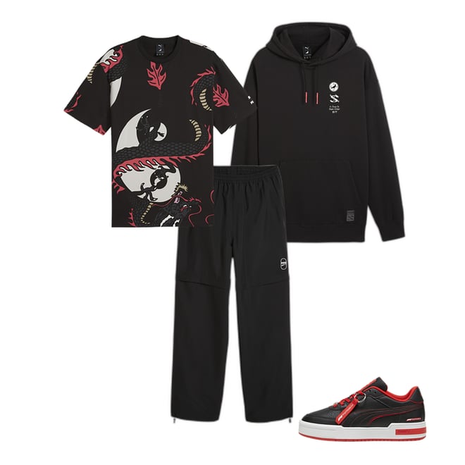 DOWNTOWN Men's Double Knee Pants | PUMA