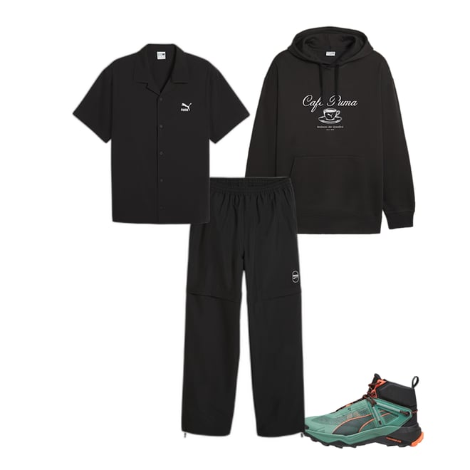 DOWNTOWN Men's Double Knee Pants | PUMA