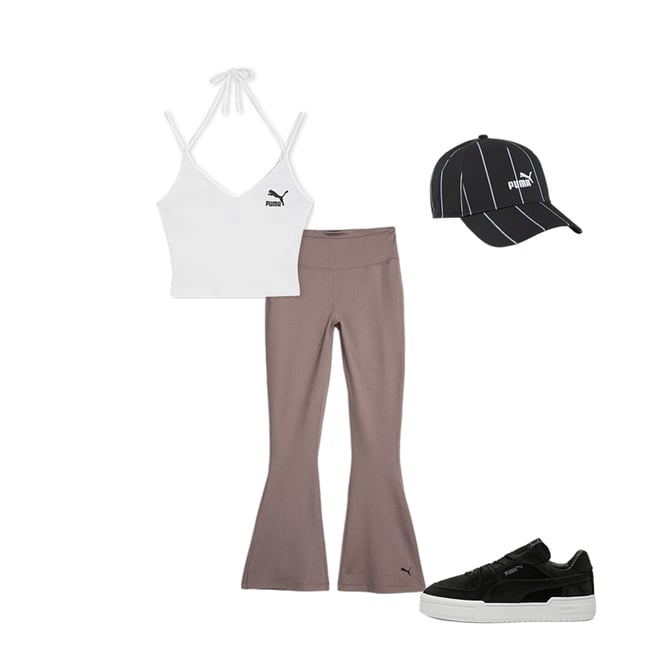 STUDIO YOGINI LUXE FLARE Women's Training Pants | PUMA