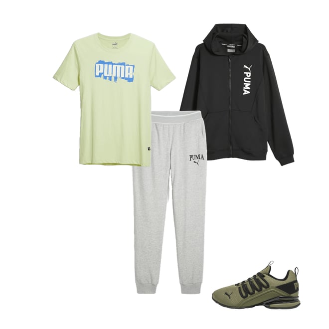 PUMA Fit Double Knit Men's Full-Zip Hoodie | PUMA