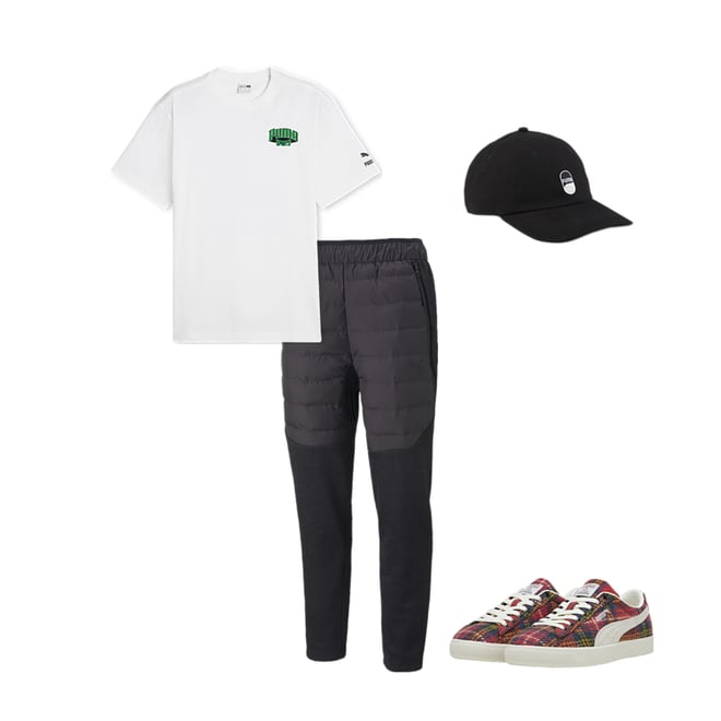 Suede VTG Harris Tweed Sneakers | PUMA