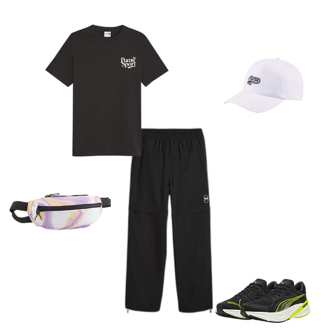 DOWNTOWN Men's Double Knee Pants | PUMA