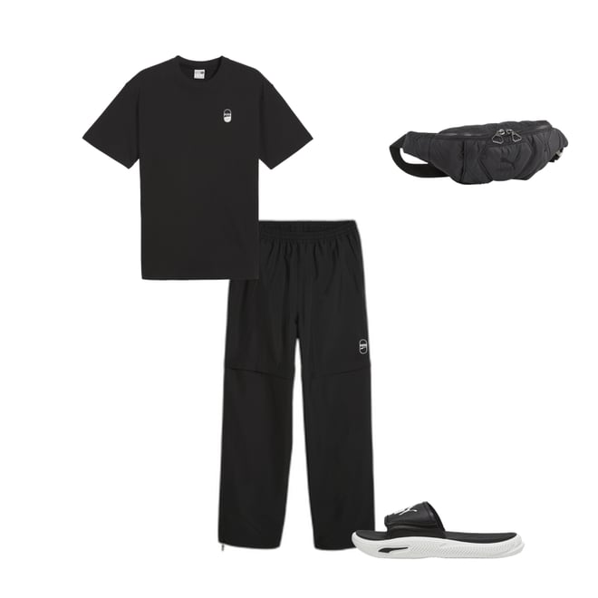 DOWNTOWN 180 Men's Logo Tee | PUMA