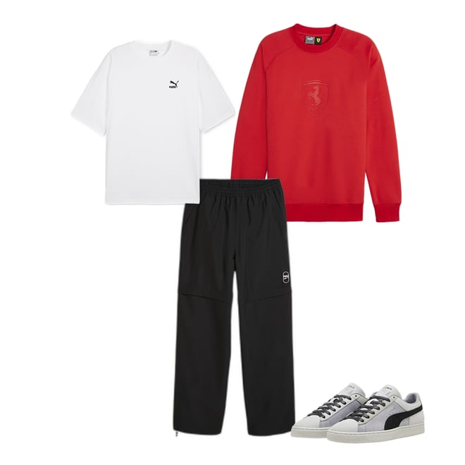 DOWNTOWN Men's Double Knee Pants | PUMA