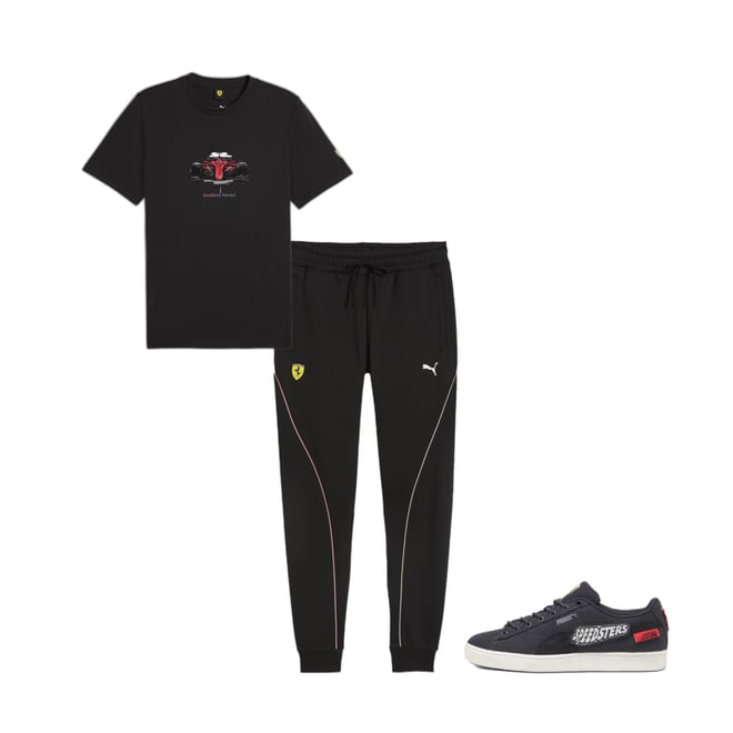 Scuderia Ferrari Clyde Garage Crews Sneakers | PUMA
