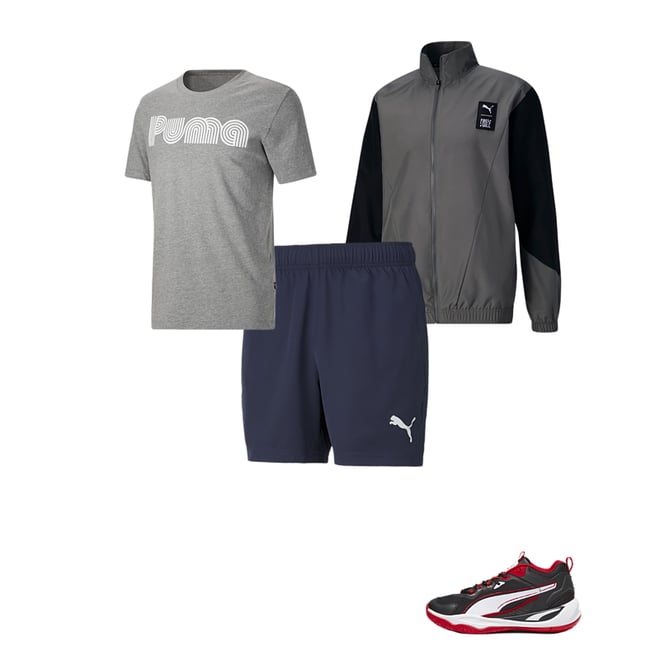 PUMA x FIRST MILE Men's Woven Full-Zip Running Jacket | PUMA