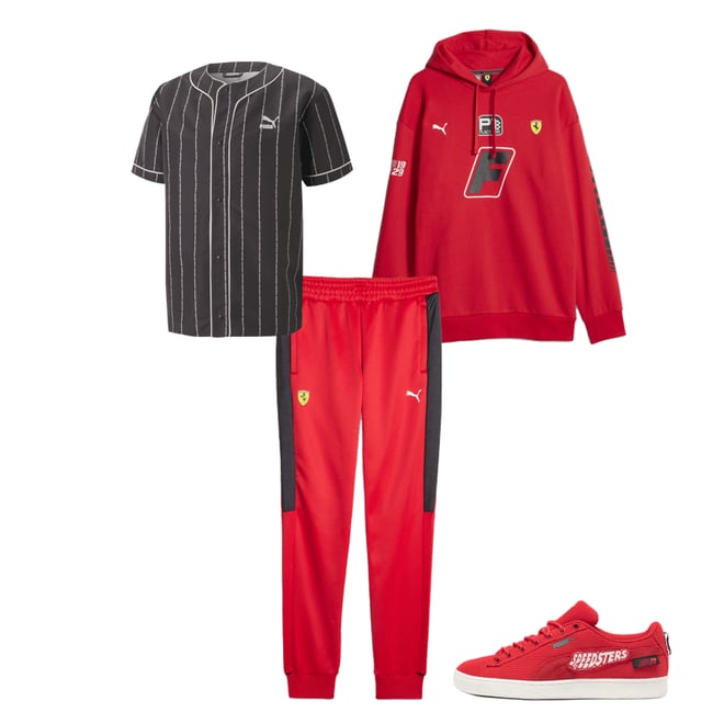 Scuderia Ferrari Clyde Garage Crews Sneakers | PUMA