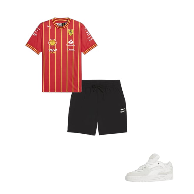 Scuderia Ferrari Team Men's Soccer Jersey | PUMA