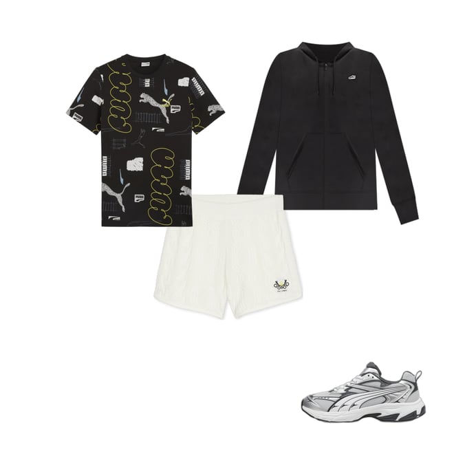 Suede Logo Men's Full-Zip Hoodie | PUMA