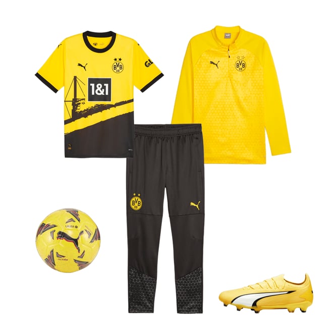 Borussia Dortmund 23/24 Men's Home Replica Jersey | PUMA