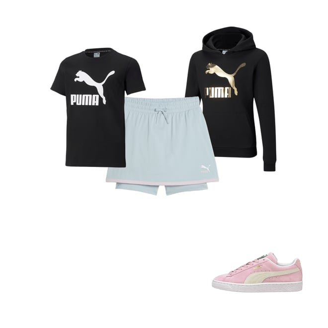 Classic Girls' Logo Hoodie | PUMA