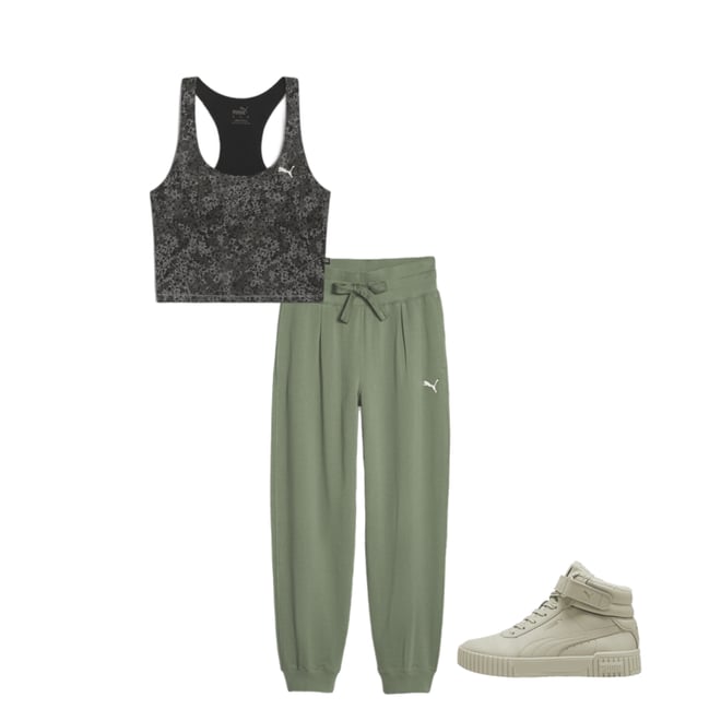 Studio 2-In-1 Women's Training Crop Tank | PUMA