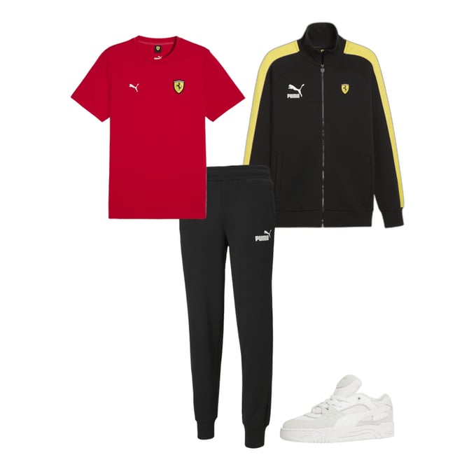 Scuderia Ferrari Race Iconic T7 Men's Motorsport Jacket | PUMA