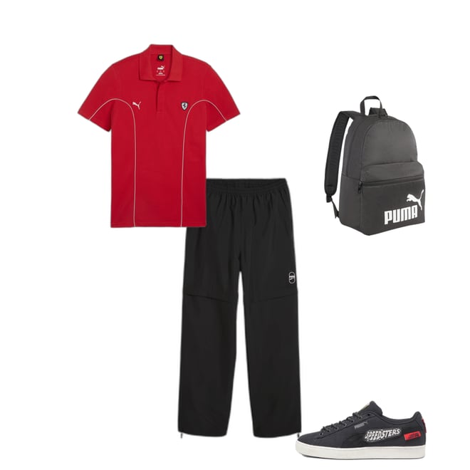 Scuderia Ferrari Clyde Garage Crews Sneakers | PUMA
