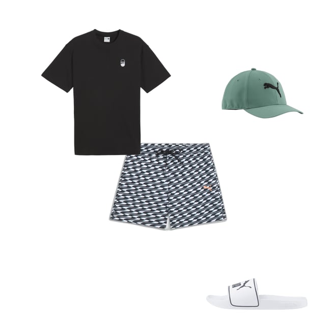 DOWNTOWN 180 Men's Logo Tee | PUMA