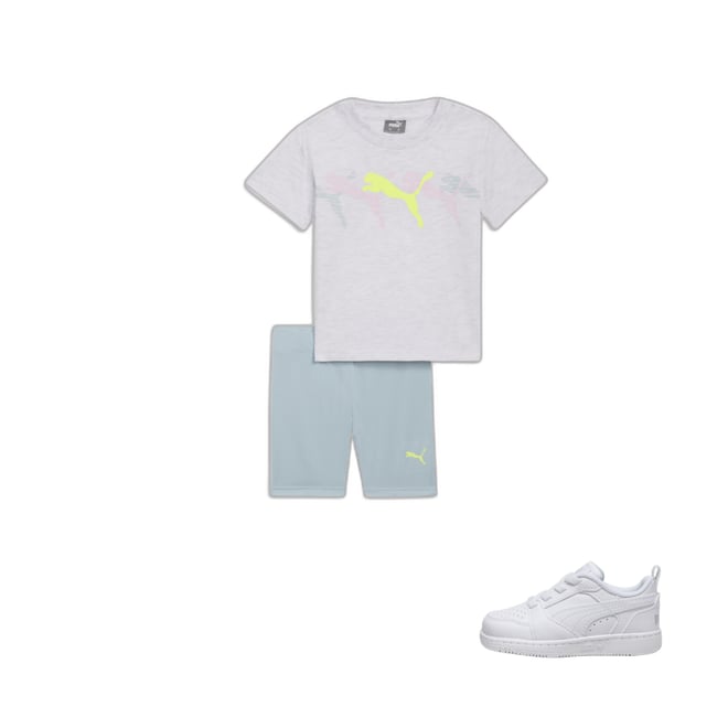 2-Piece Multi Logo Toddlers' Set II | PUMA