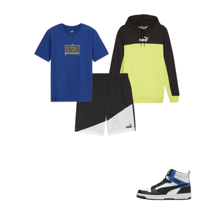 PUMA POWER Colorblock Men's Shorts | PUMA