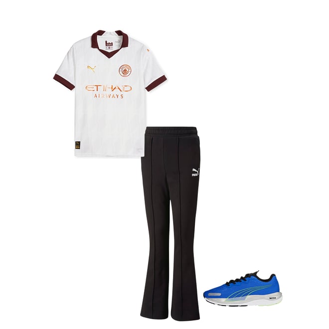 Manchester City 23/24 Big Kids' Away Jersey | PUMA