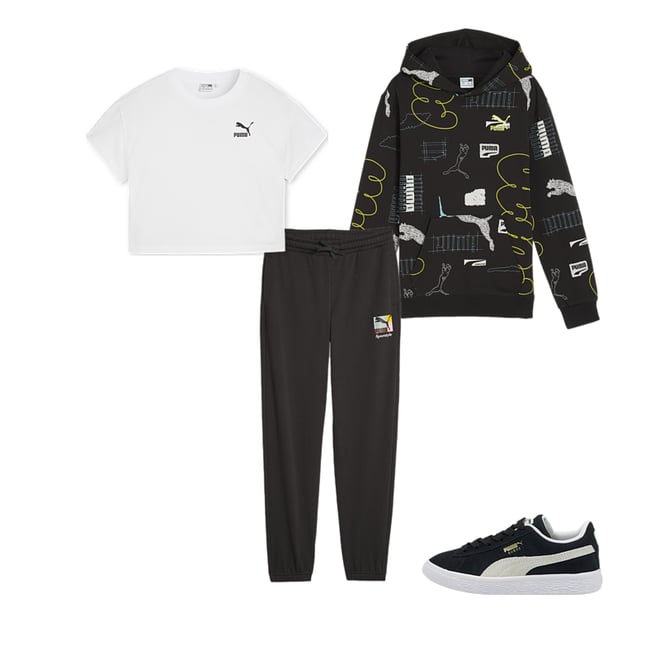 CLASSICS BRAND LOVE Big Kids' Hoodie | PUMA