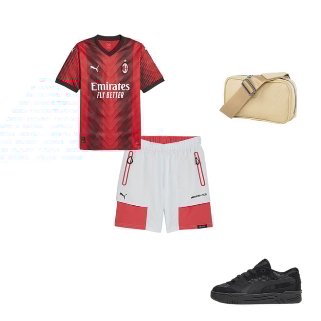 AC Milan 23/24 Men's Replica Home Jersey | PUMA