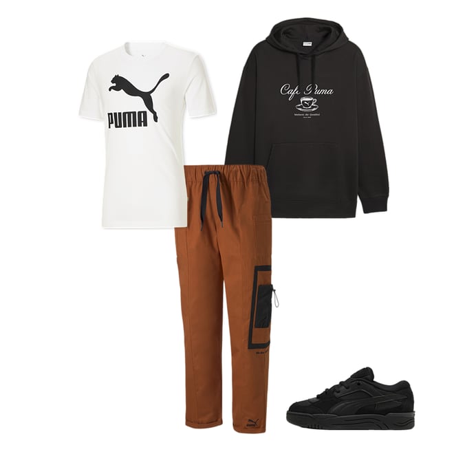 CLASSICS CAFE PUMA Men's Hoodie | PUMA