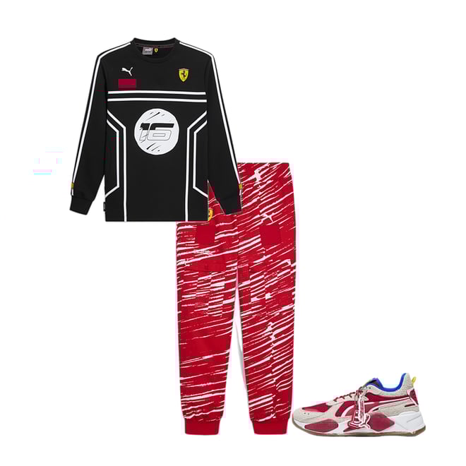 SCUDERIA FERRARI x JOSHUA VIDES RS-X Men's Sneakers | PUMA