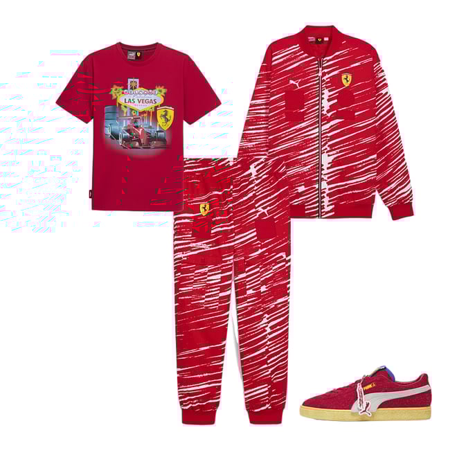 Chamarra de carrera SCUDERIA FERRARI x JOSHUA VIDES para hombre | PUMA