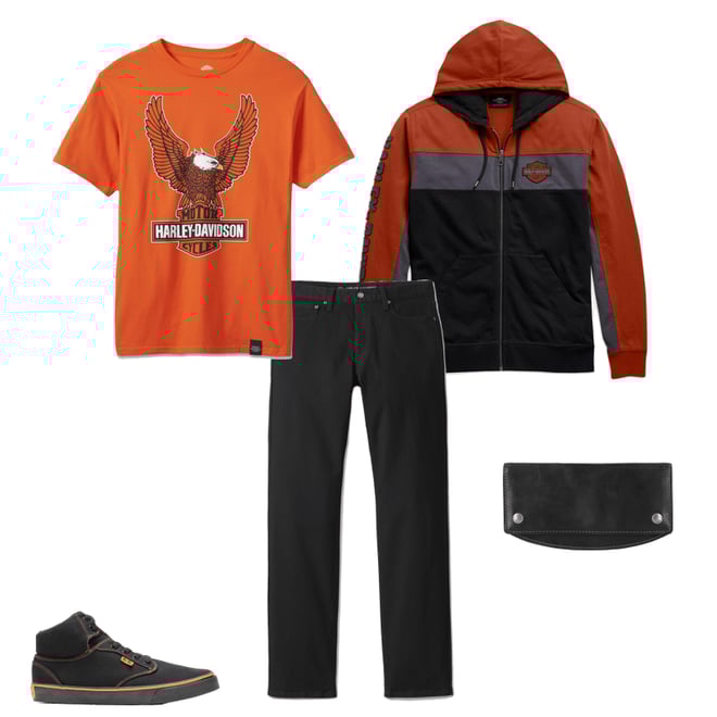 Men's Copperblock Hoodie | Harley-Davidson USA Men's Copperblock Hoodie | Harley-Davidson USA