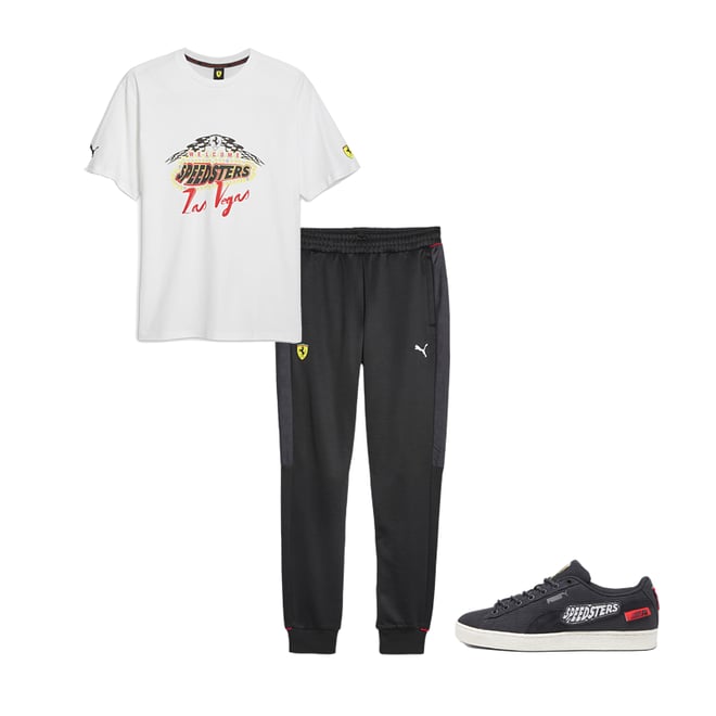 Scuderia Ferrari Clyde Garage Crews Sneakers | PUMA