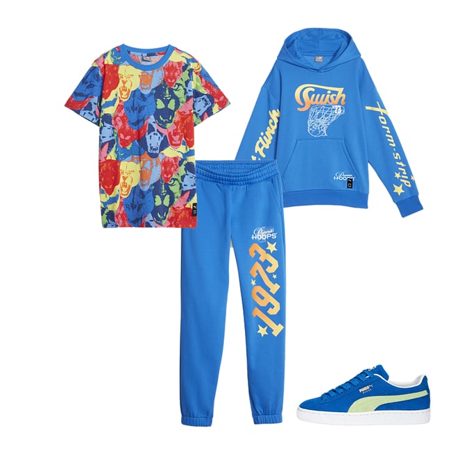 Basketball Swish Big Kids' Boys' Sweatpants | PUMA