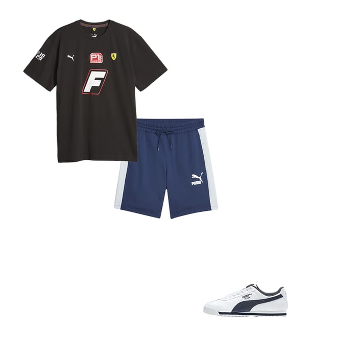 Scuderia Ferrari Race Garage Crews Men's Tee | PUMA