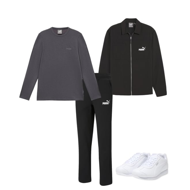 ESS ELEVATED Men's Long-Sleeve Tee | PUMA