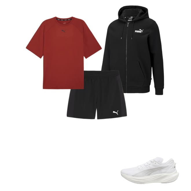 Essentials Full-Zip Logo Hoodie Men | PUMA