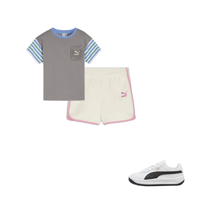 SUMMER CAMP CLASSICS Little Kids' Tee | PUMA