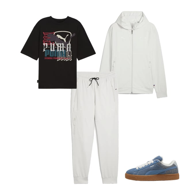 CLASSICS PLAY LOUD Overlay Logo Men's Tee | PUMA