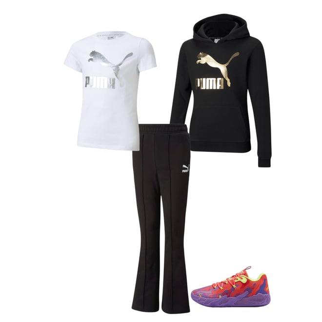 PUMA x LAMELO BALL MB.03 Lo Lava Big Kids' Basketball Shoes | PUMA