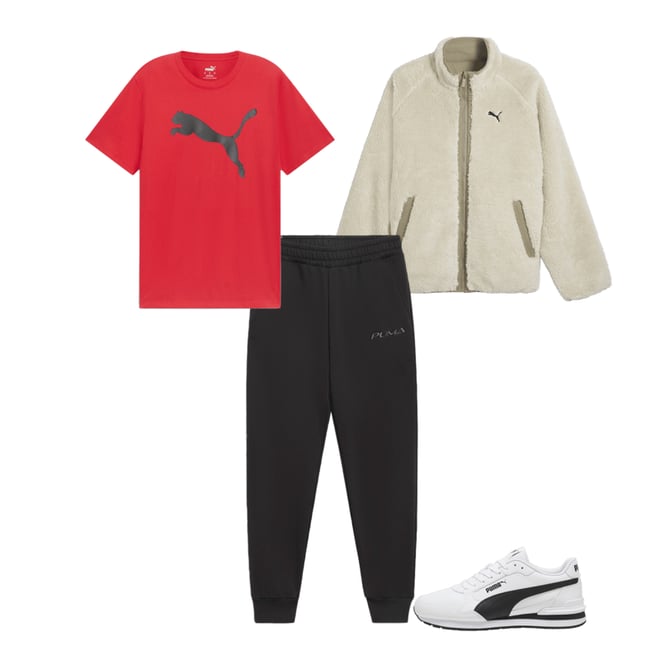 ST Runner v4 Leather Men's Sneakers | PUMA