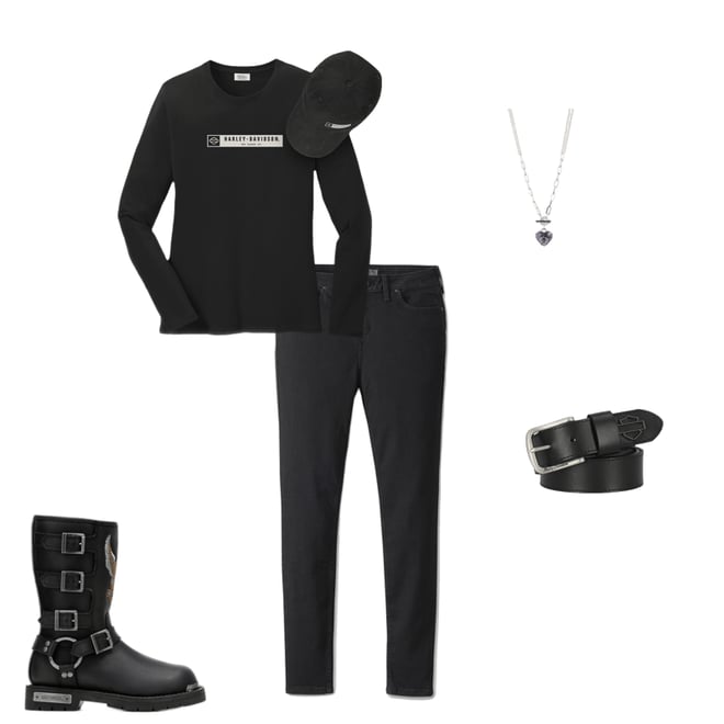 Women's Corley Casual Boot - Black | Harley-Davidson USA Women's Corley Casual Boot - Black | Harley-Davidson USA