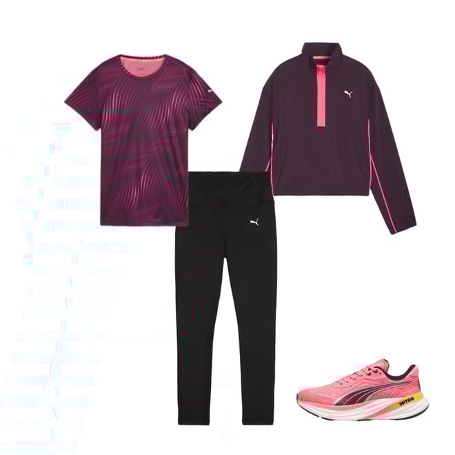 Run For Her Women's Woven Half-Zip | PUMA