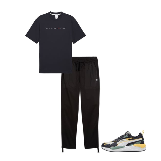 DOWNTOWN Men's Parachute Pants | PUMA