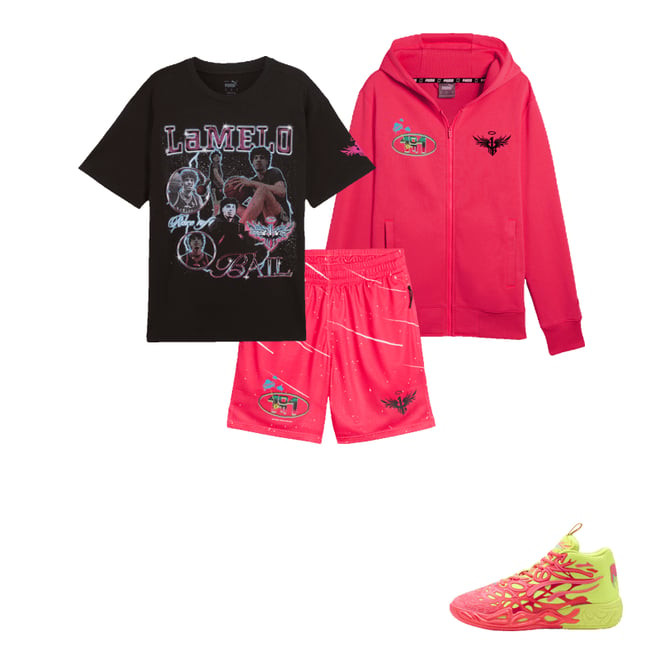 PUMA x LAMELO BALL 1Love Full-Zip Basketball Hoodie Men | PUMA